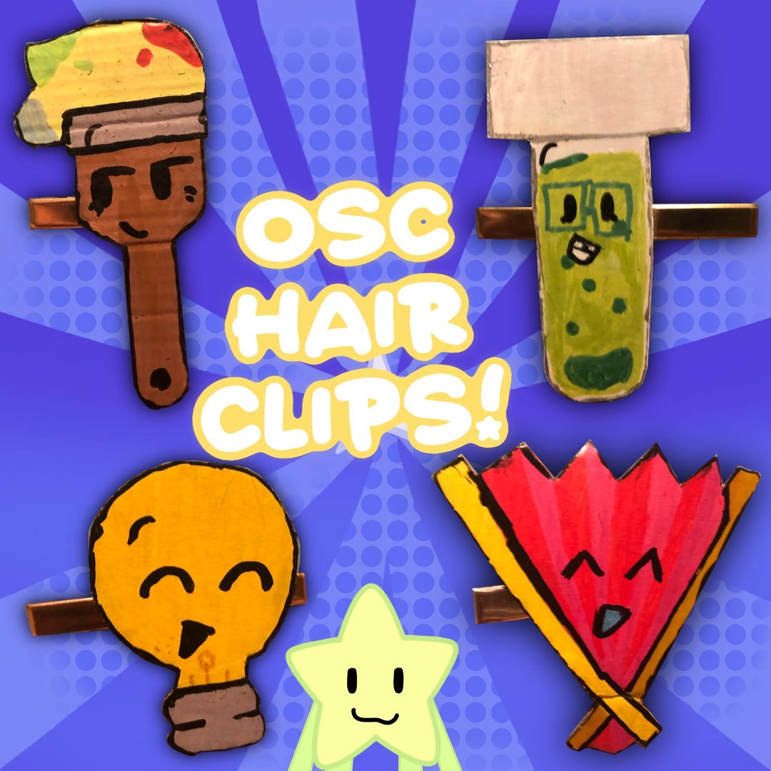 OSC Hair Clips - Etsy