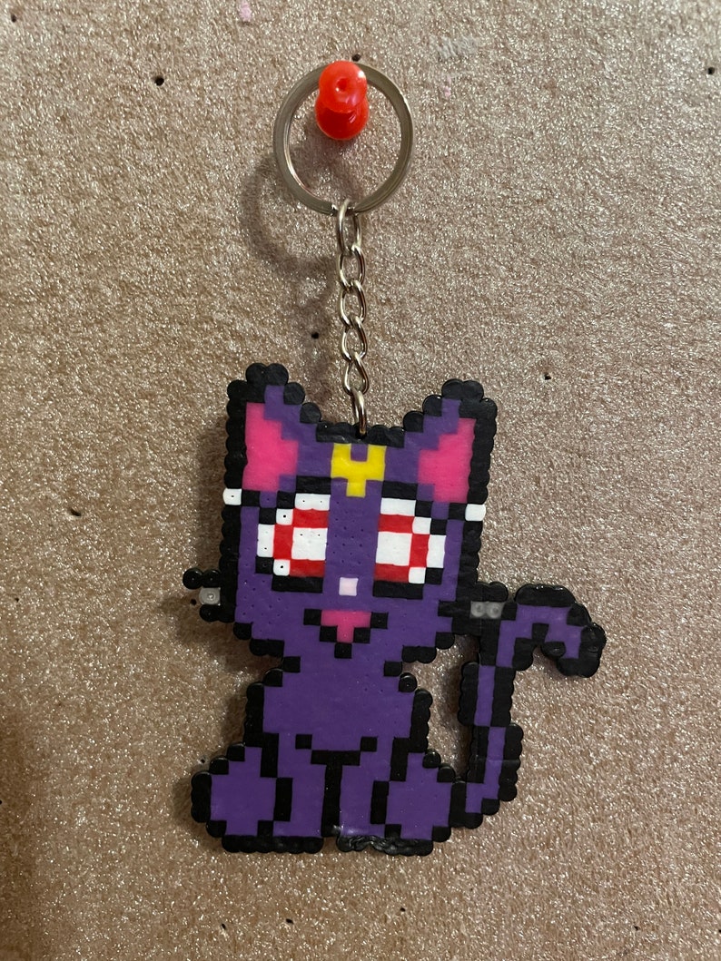 Perler Bead Keychains - Etsy