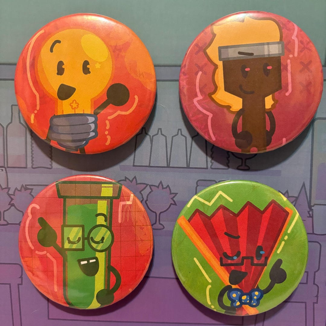II Bright Lights Buttons!! - Etsy
