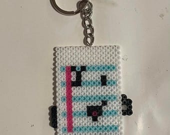 Perler Bead Keychain - Etsy