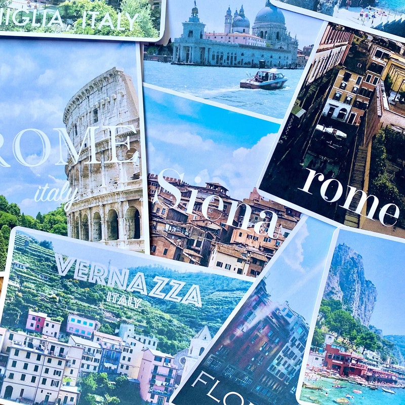 Italy Postcards - Etsy