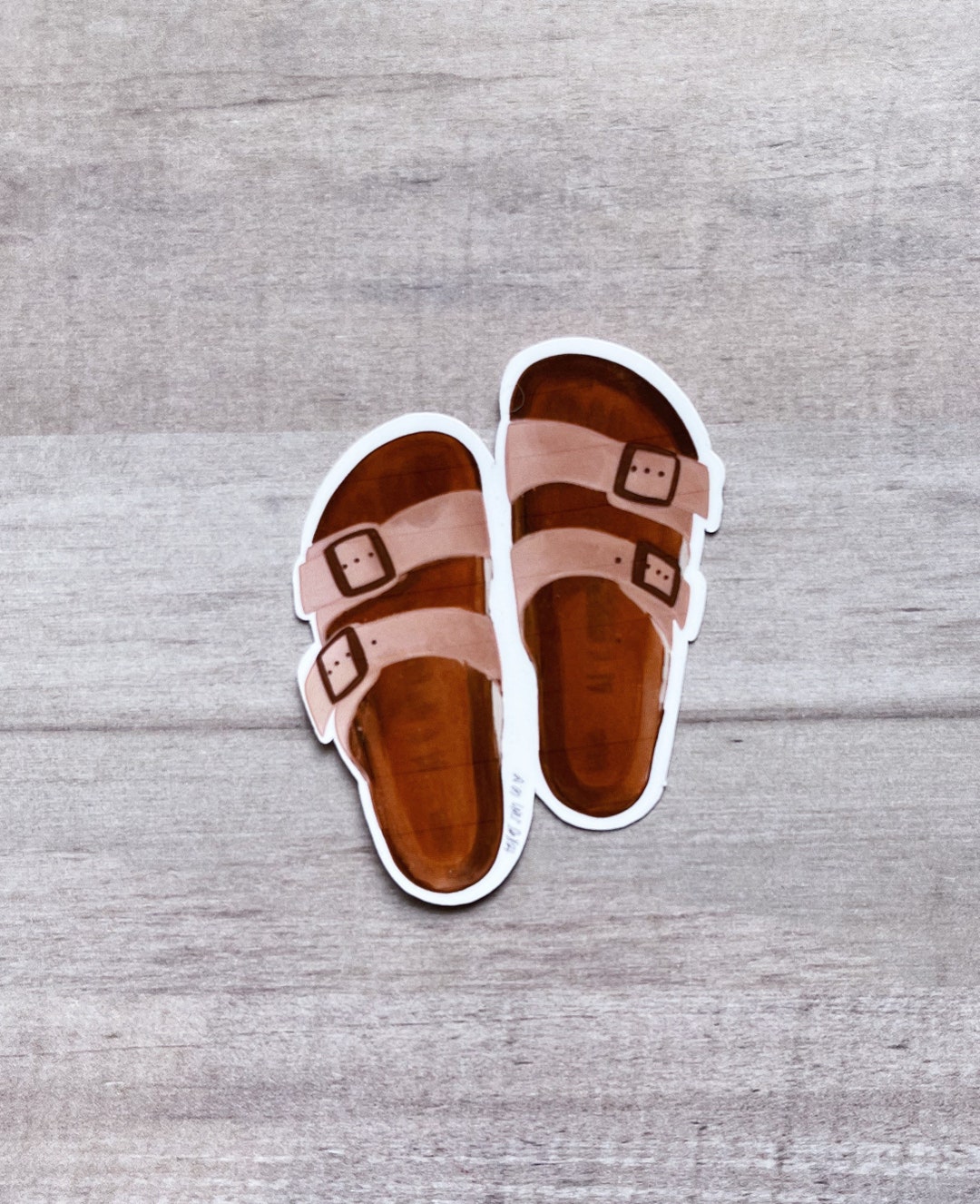 Cute Sandal Stickers, Summer Sticker, Weatherproof/waterproof Sticker ...
