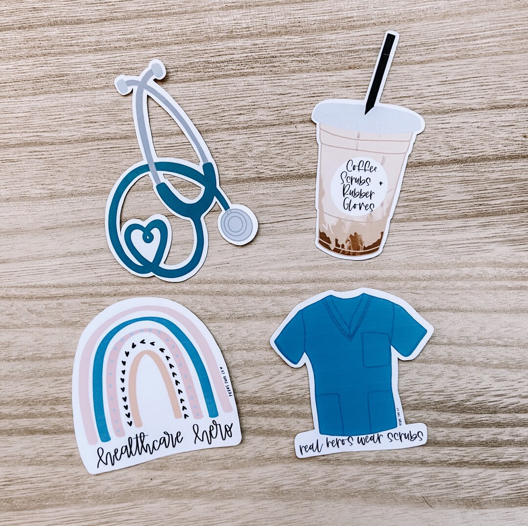 Healthcare Sticker Pack, Nurse Stickers, Doctor Stickers, Healthcare ...