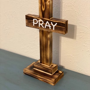 Wood Cross FORGIVEN Cross BLESSED Cross PRAY Cross - Etsy