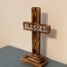 Wood Cross FORGIVEN Cross BLESSED Cross PRAY Cross - Etsy