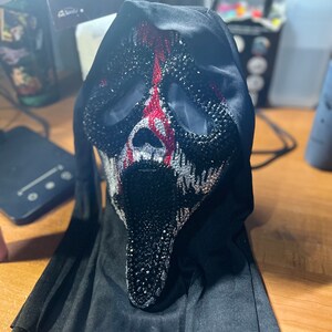 Bedazzled Ghostface Mask Customize - Etsy