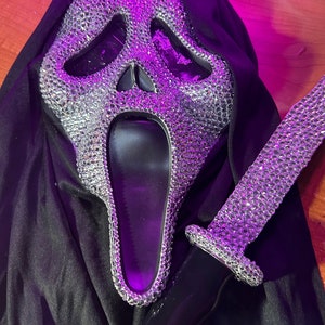 Bedazzled Ghostface Mask Customize - Etsy