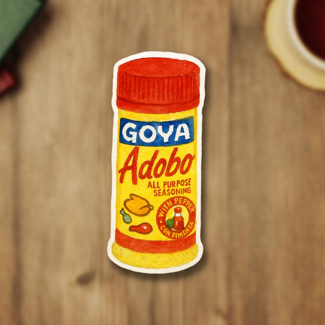 Goya Adobo Sticker - Latin American Sticker, Cafe Bustelo Sticker, Cuba ...