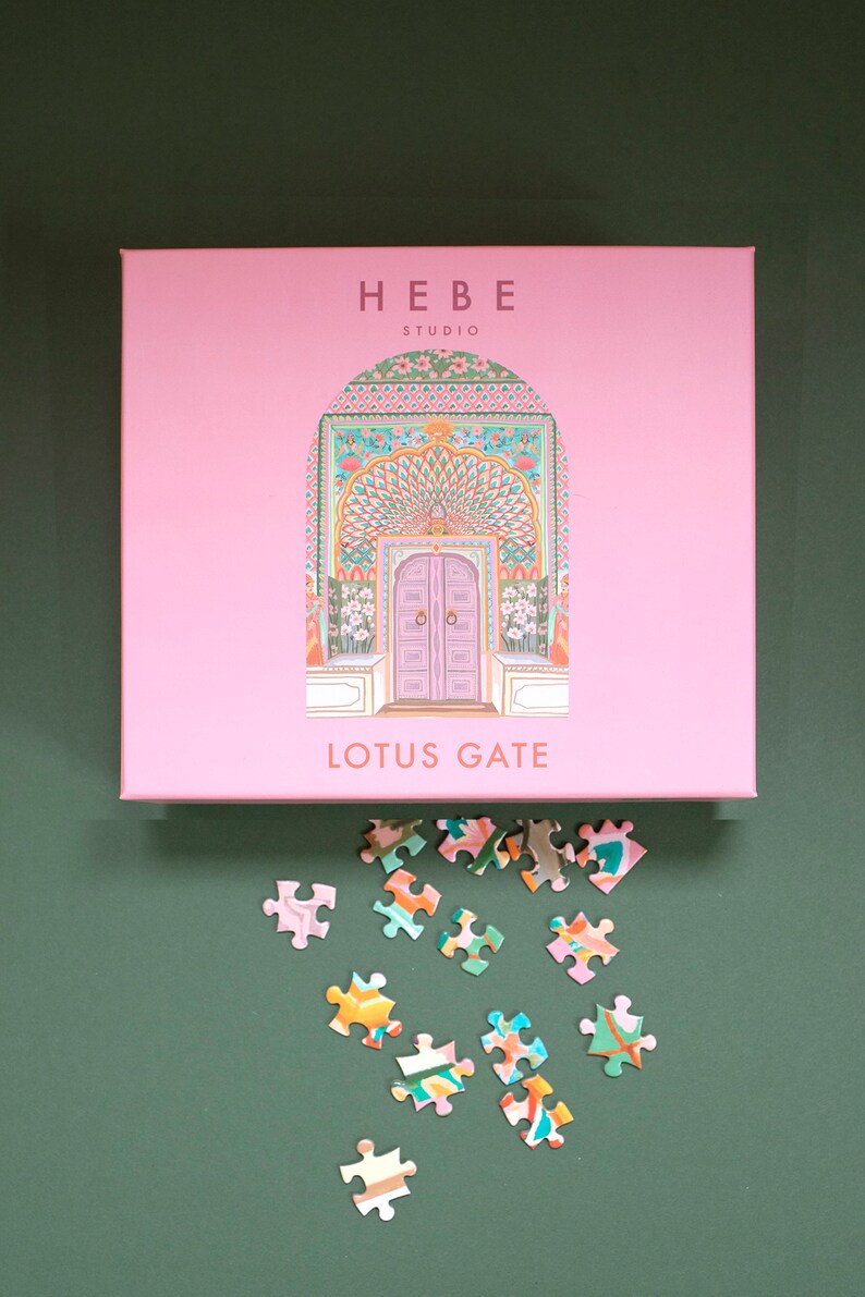 Lotus Gate Jigsaw Puzzle 1000 Pc - Etsy