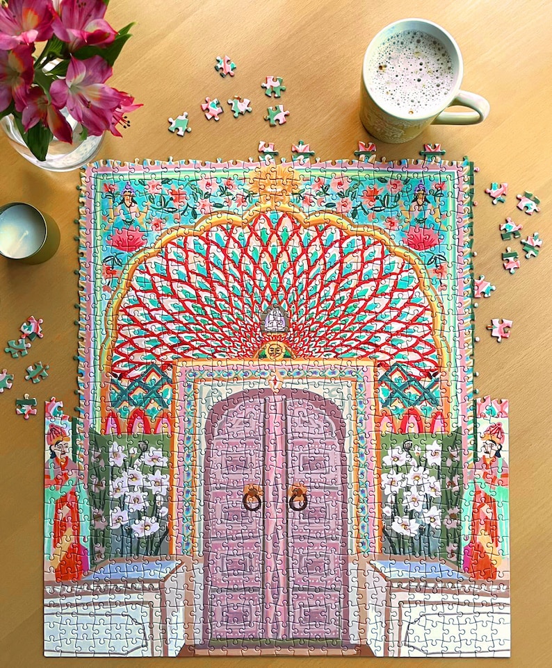 Lotus Gate Jigsaw Puzzle 1000 Pc - Etsy