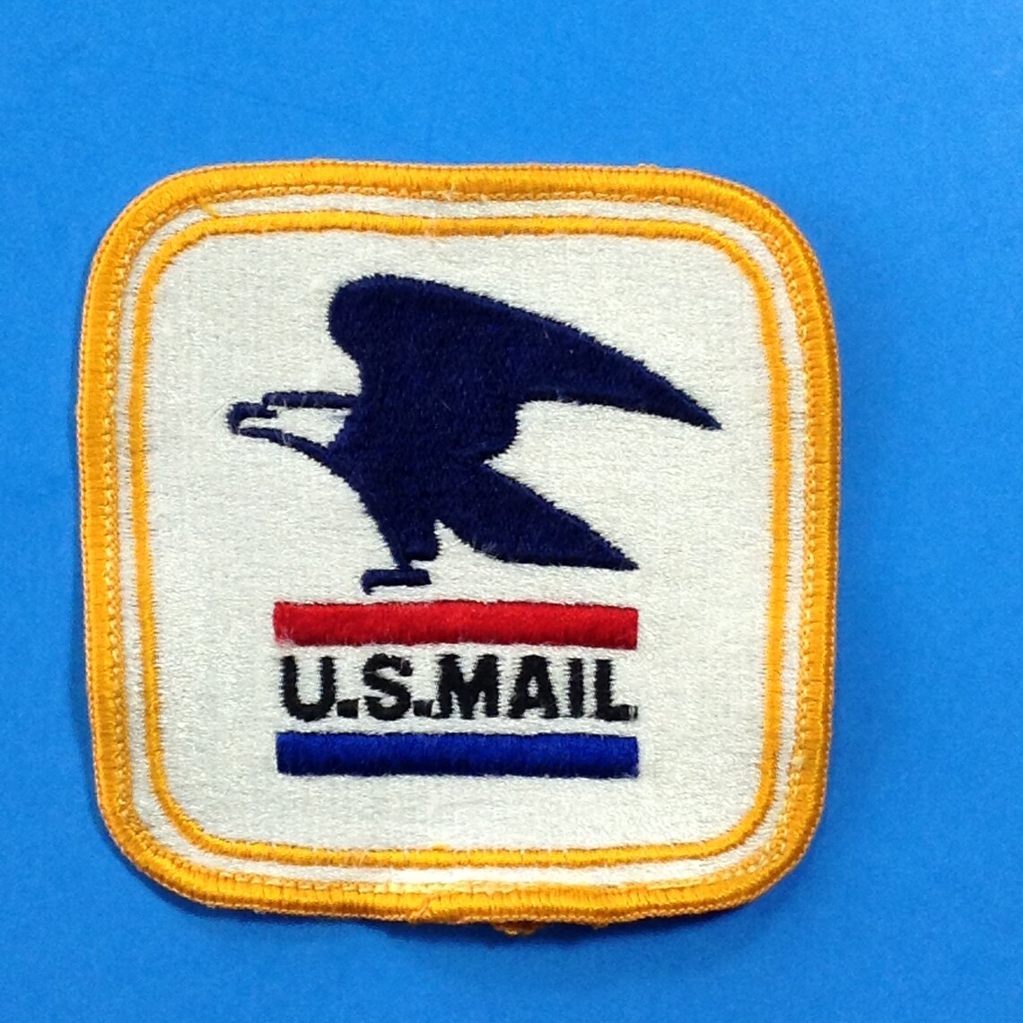 ONE 1 Vintage Post Office Patch USPS US Mail Letter Carrier | Etsy