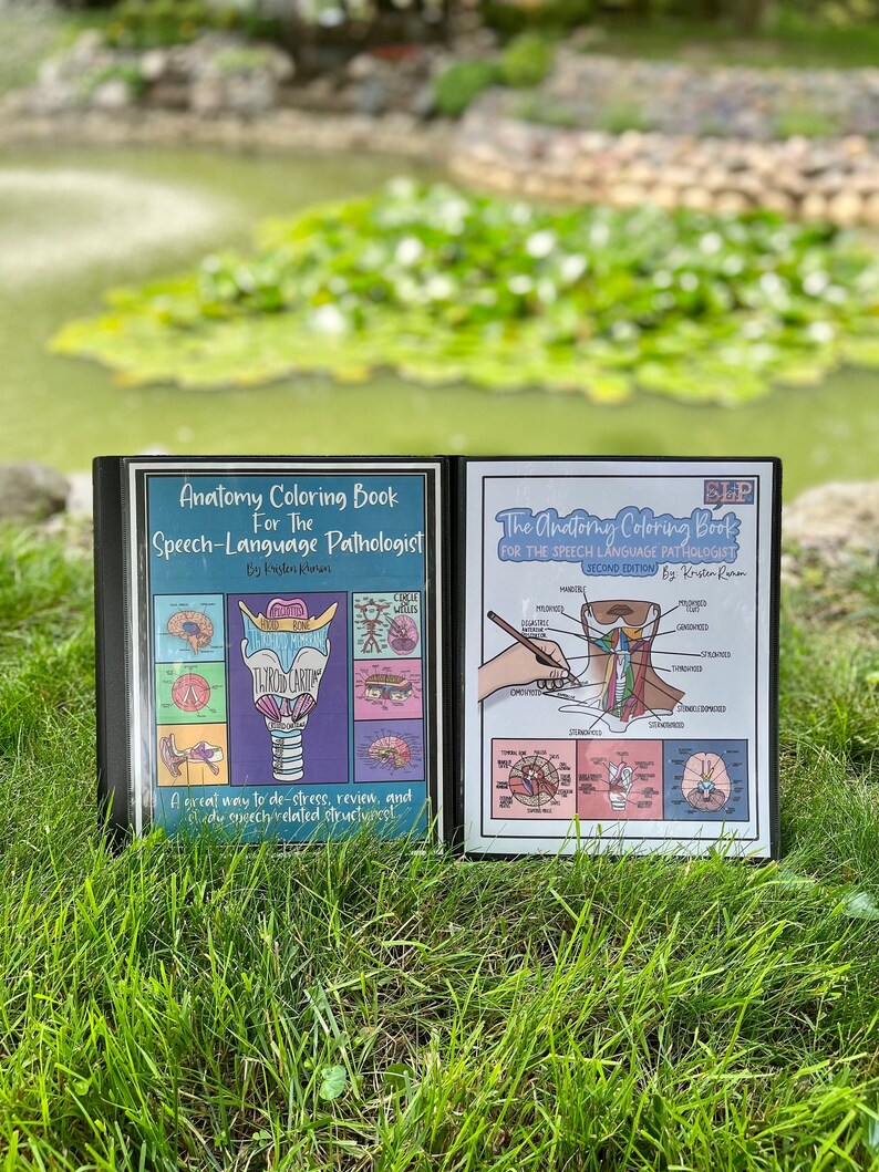 Anatomy Coloring Book for the SLP BUNDLE - Etsy Australia