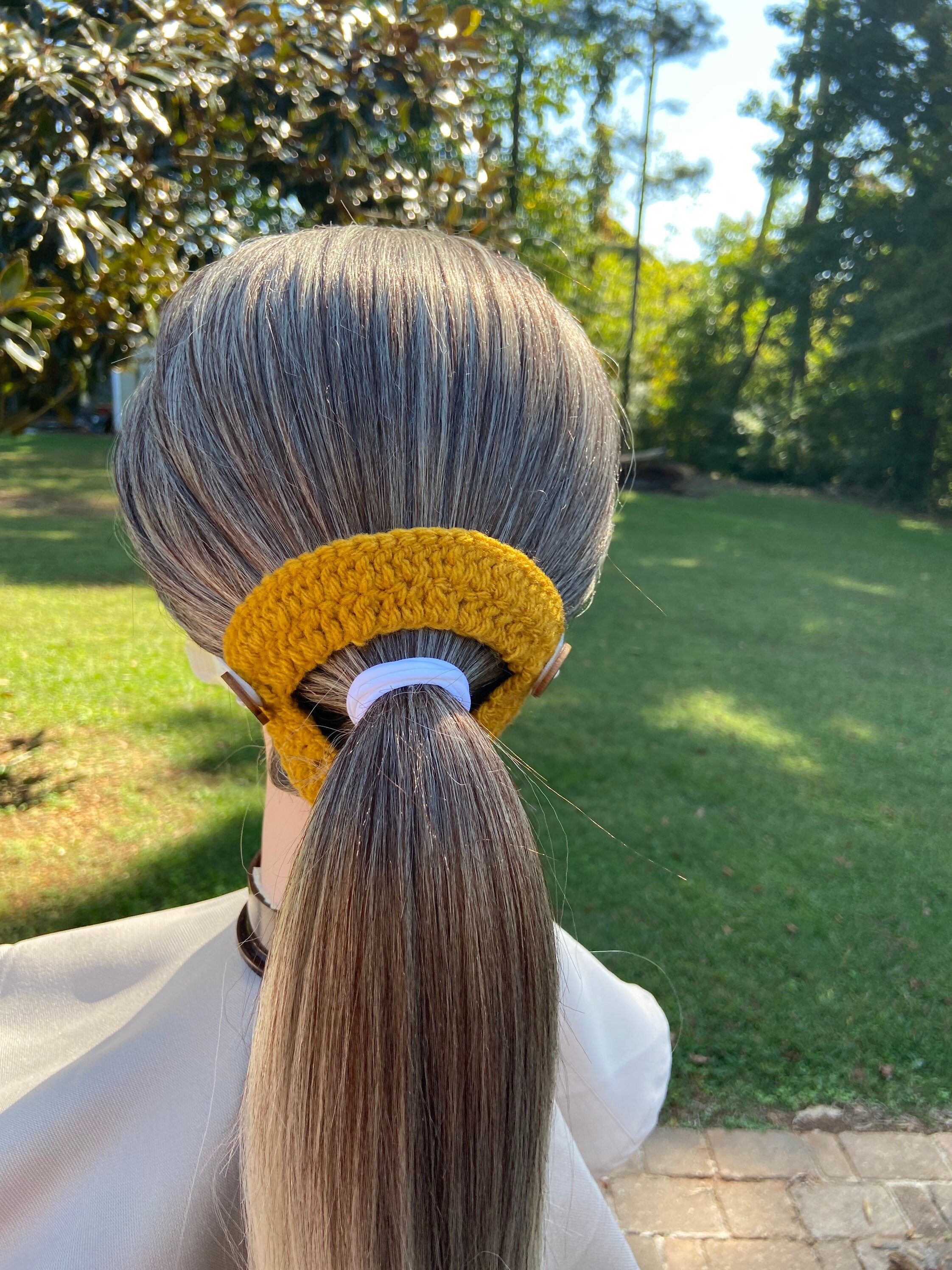 Pony Tail Crochet Mask Extenders - Etsy