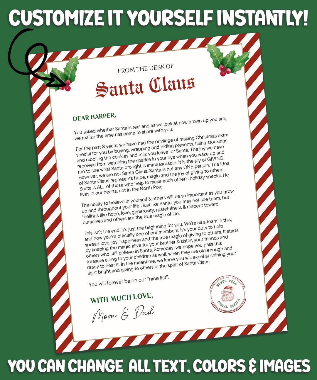 Is Santa Real? Questioning Explaining Santa to Your Child Letter From ...