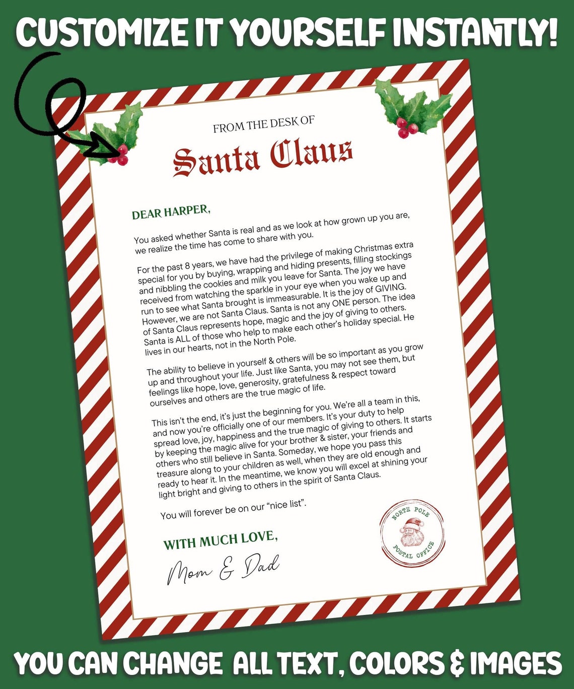 Is Santa Real? Questioning Explaining Santa to Your Child Letter From ...