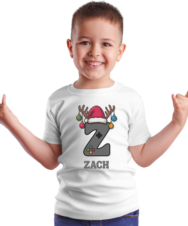 Gamer Christmas Alphabet PNG Christmas Letters Clipart Santa Alphabet ...