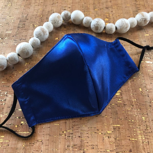 Royal Blue Mask - Etsy