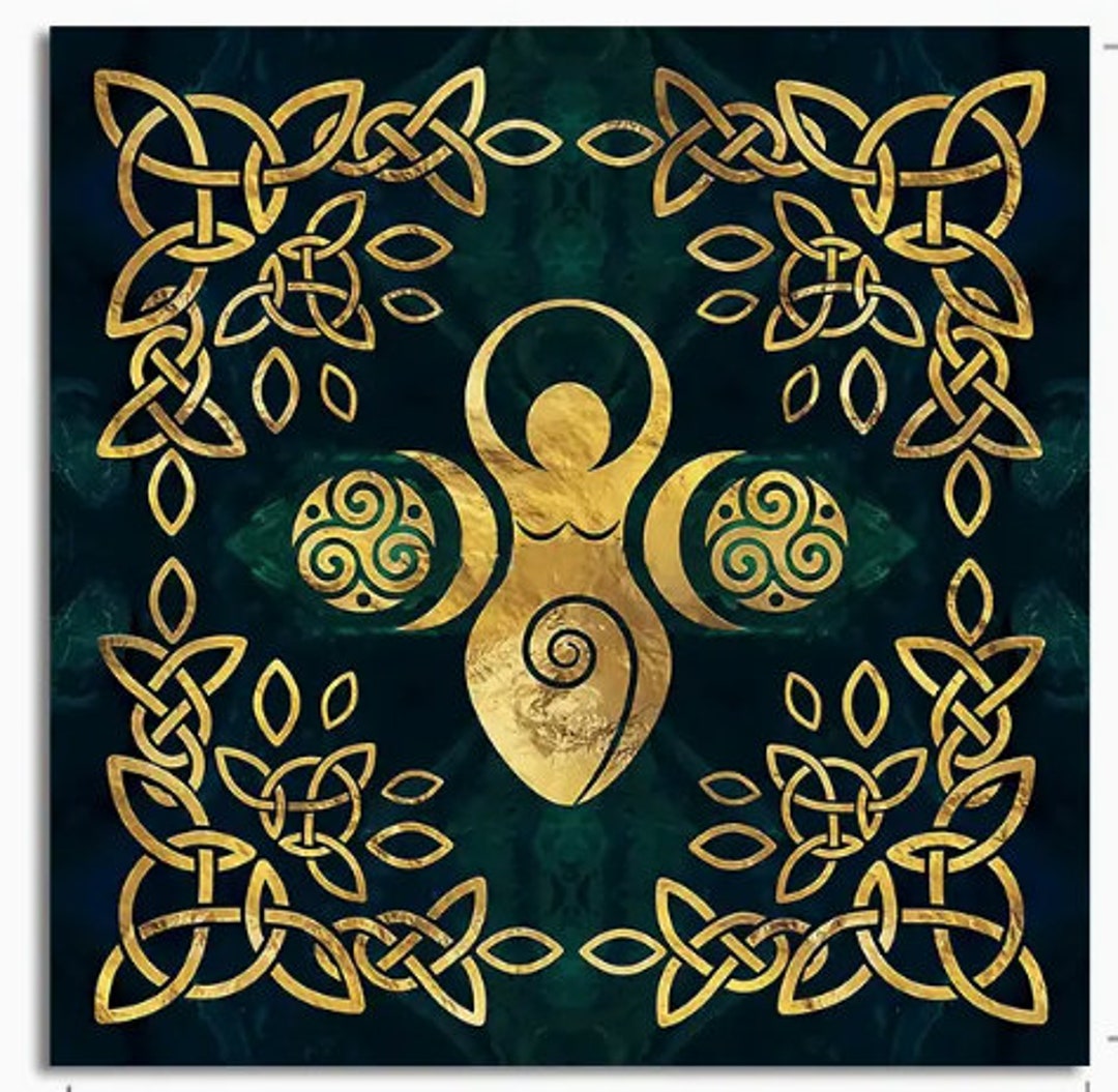 Sacred Space Enchanting Altar Cloth for Divine Vibes Tarot Triple ...