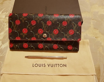 Louis Vuitton Cherry Wallet - Etsy