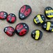 Ladybug and Bumble Bee Tic Tac Toe Rock Game: 10 Pieces - Etsy