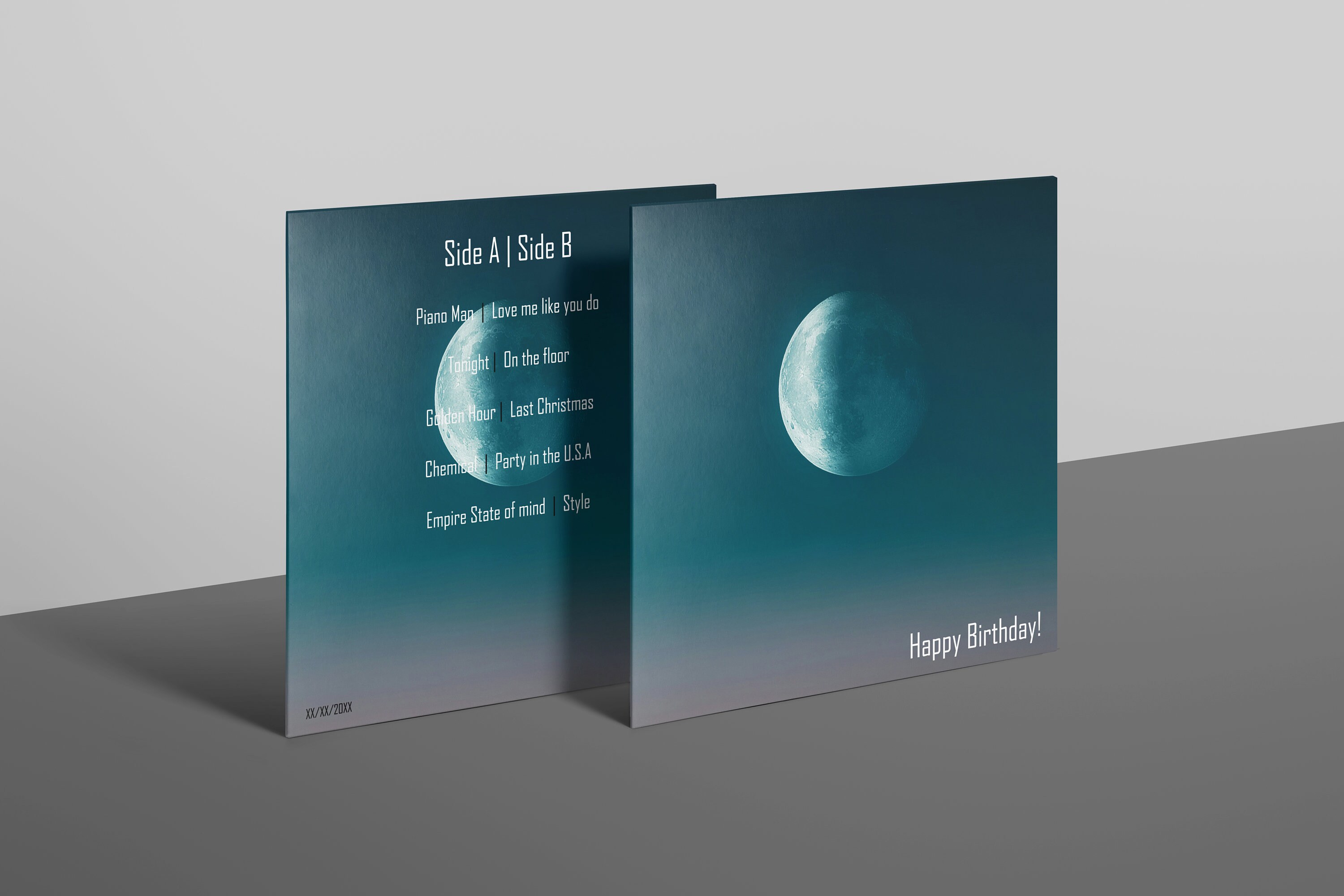 Custom 12" Vinyl Record Mixtape: Personalized Playlist, 40 Mins Total ...