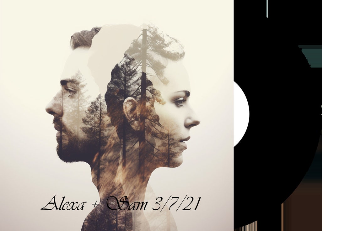 Custom Vinyl Record With Your Mixtape & Pictures on Cover and - Etsy