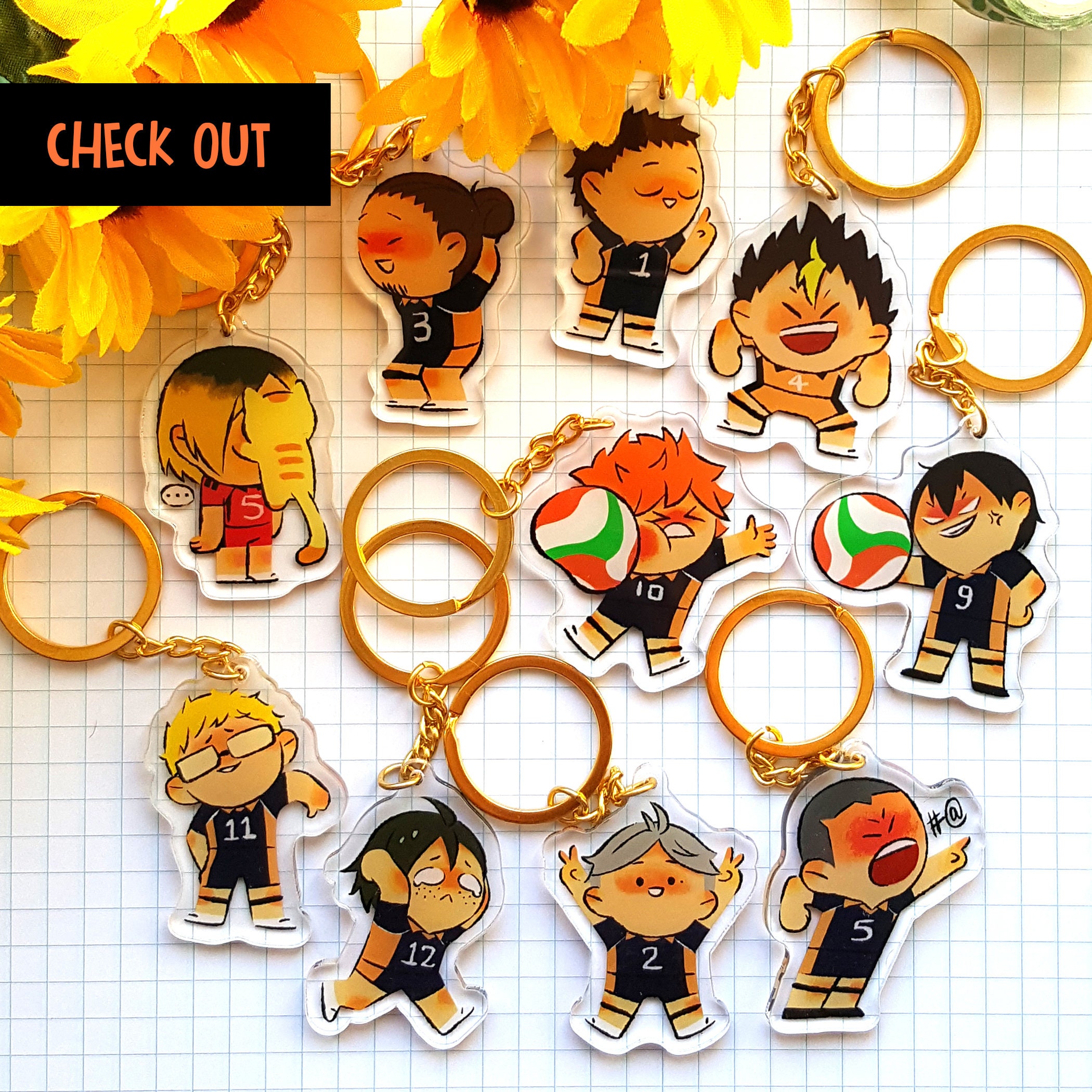 Haikyuu Stickers Haikyuu Sticker Set Anime Stickers Etsy