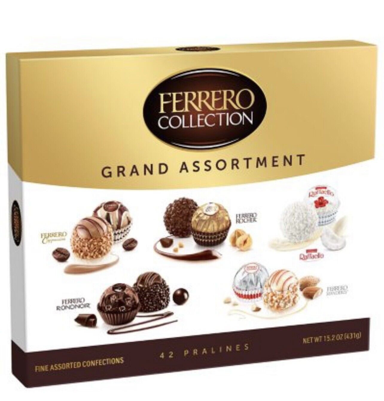 Ferrero Rocher Grand Assortment 42 Pralines Limited Edition - Etsy