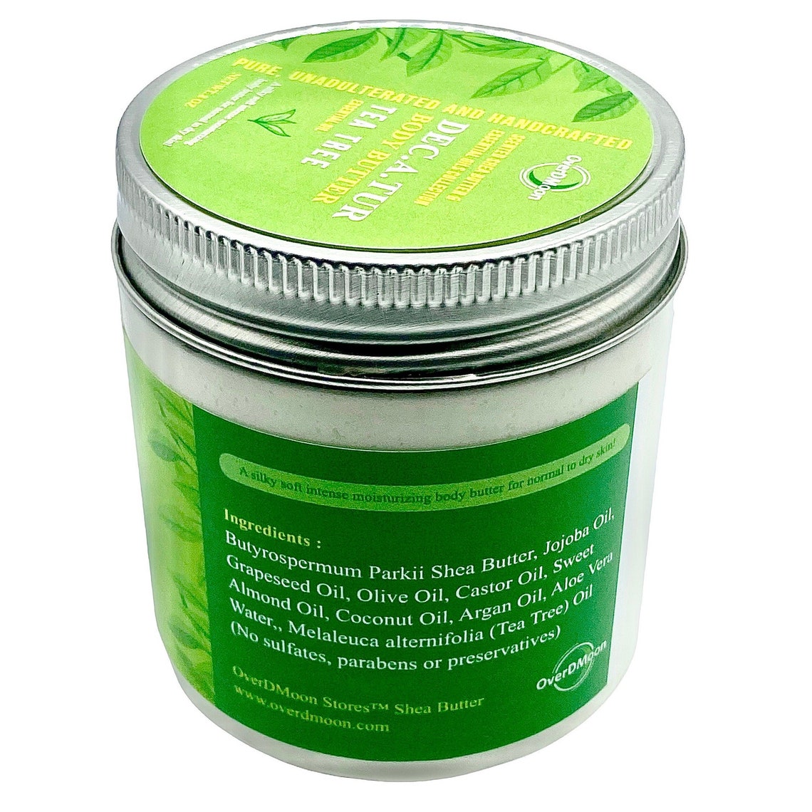 Shea Body Butter Infused With Tea Tree Essential Oil - Etsy