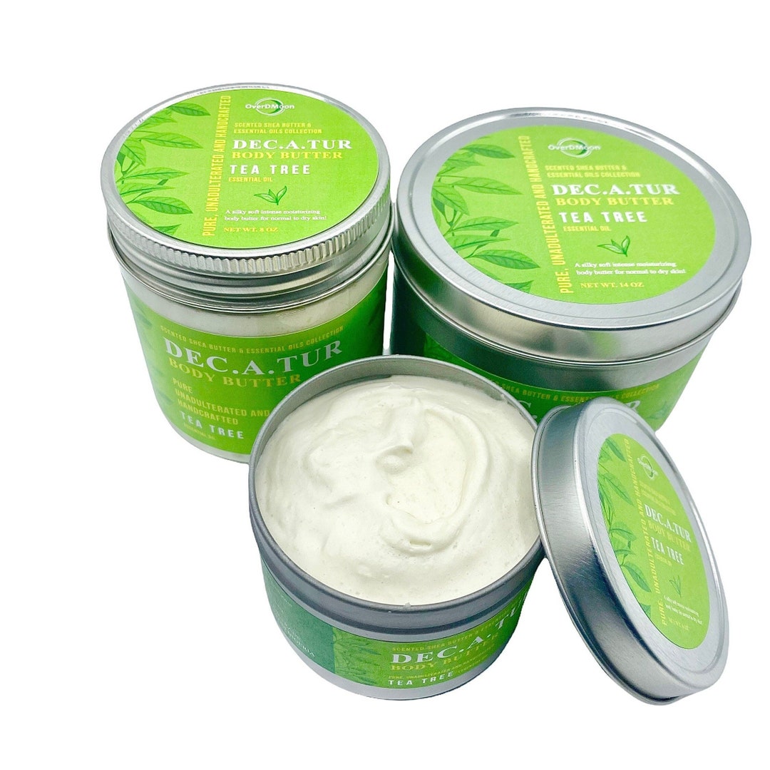 Shea Body Butter Infused With Tea Tree Essential Oil - Etsy