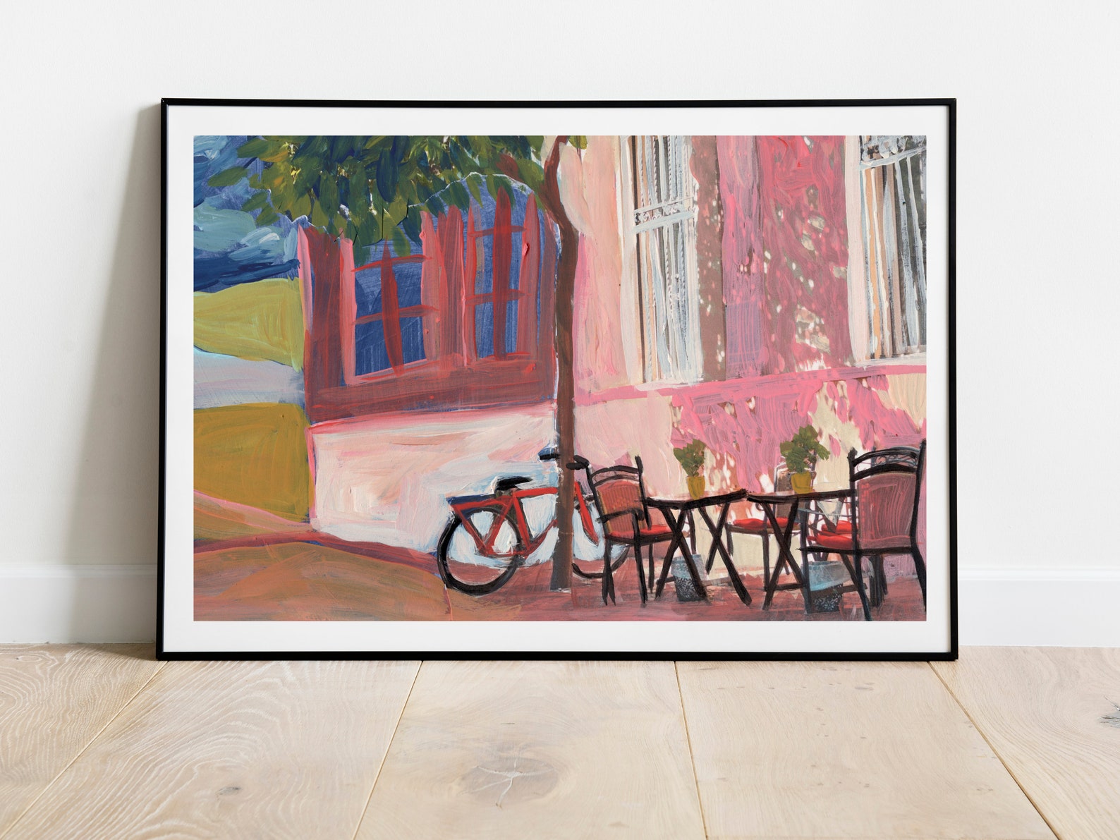 France Bicycling Art Print Vintage French Travel Poster | Etsy