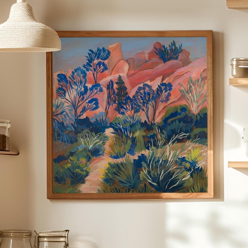 Enchanted Rock Texas Art - Etsy