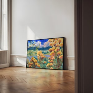 Chamisa Plant Print Southwestern Desert Landscape New Mexico Texas ...