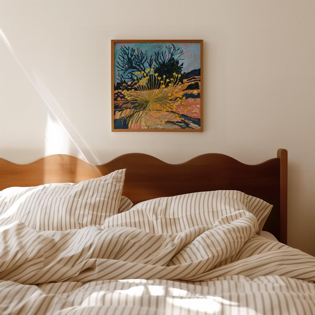 Southwestern Chamisa Plant Print | Western Desert Botanical | New ...