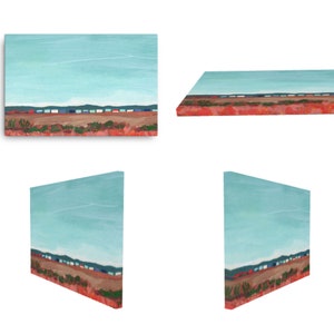 Southwestern Canvas Print West Texas Art Marfa Wall Decor Texas ...