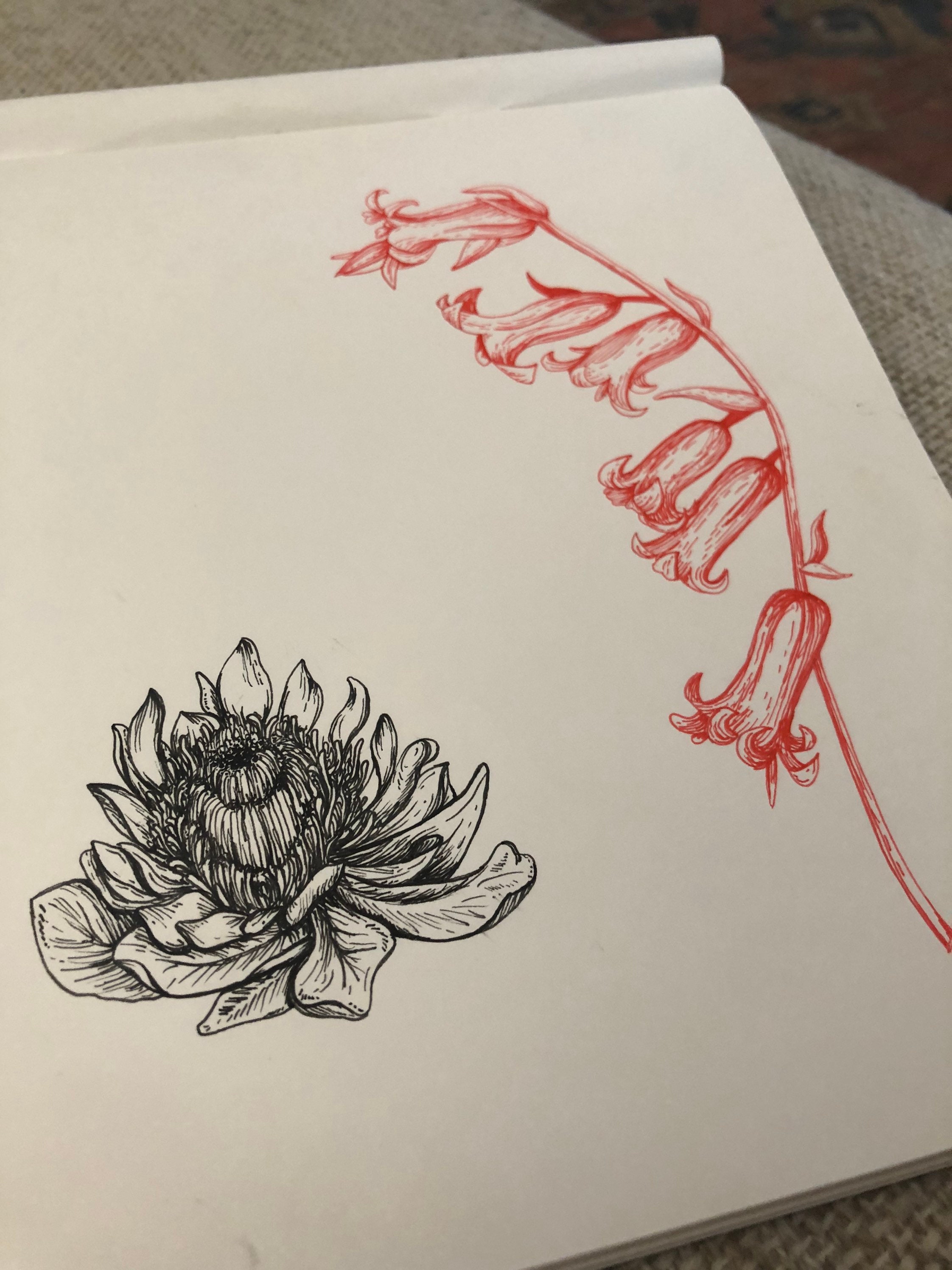 Custom Pen and Ink Drawing - Etsy