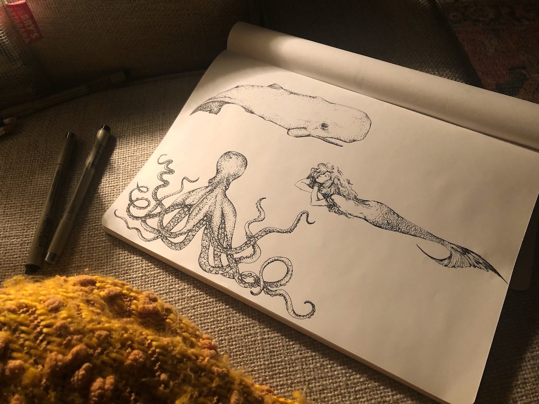 Custom Pen and Ink Drawing - Etsy