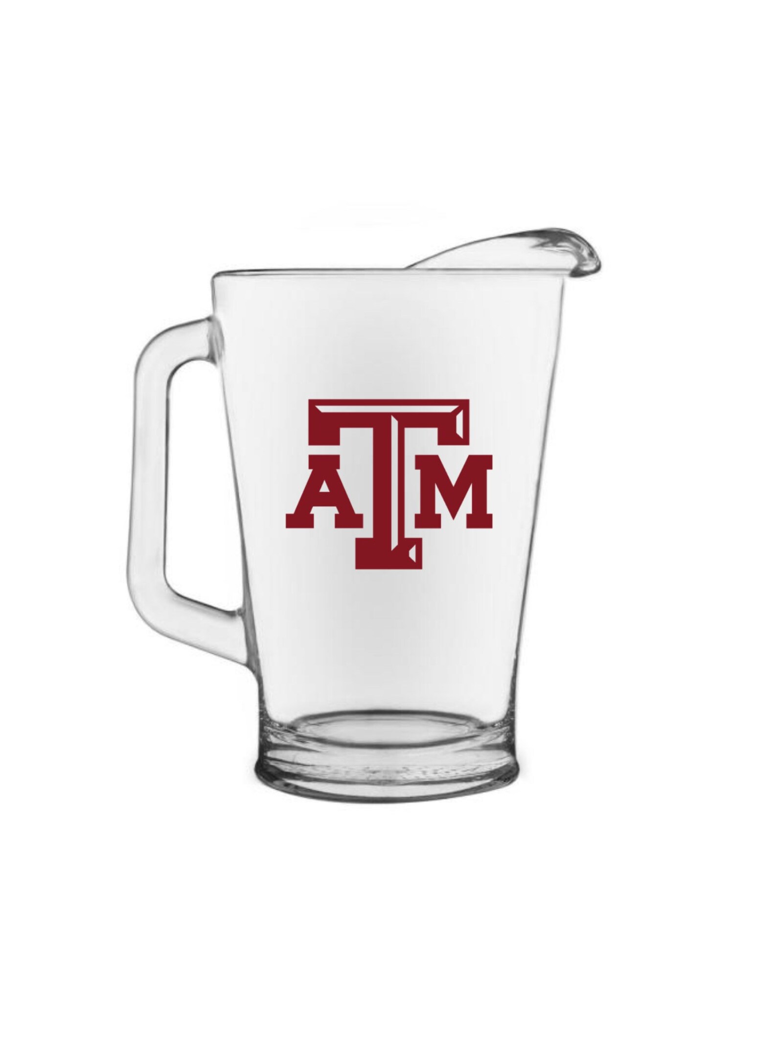 Aggie Ring Dunk Pitcher Customizable 60 oz Glass Pitcher | Etsy