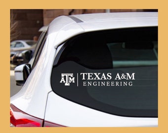 Texas A&m Decal - Etsy