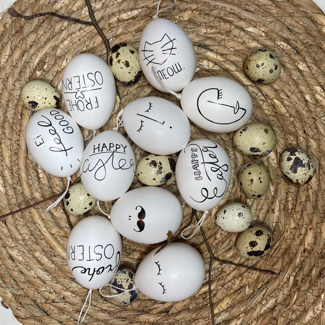 Easter Eggs / 8's Set of Easter Eggs / Easter Decorations - Etsy