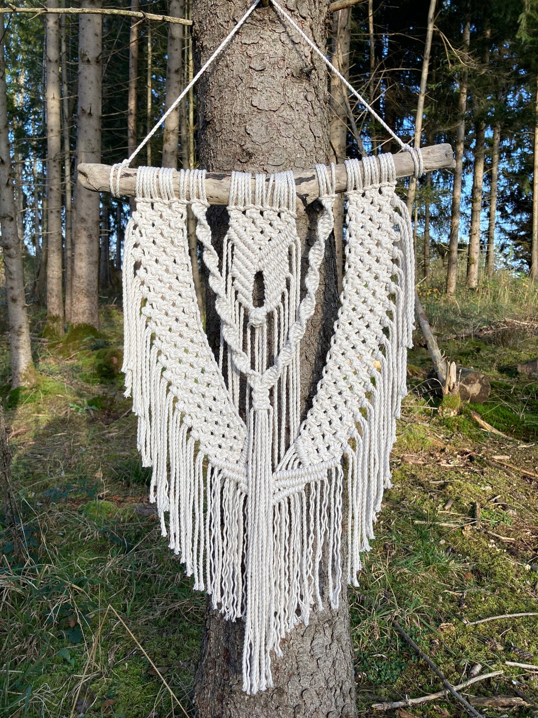 Large Macrame Wall Art, Macrame Wall Decor, Bohemian Wall Hanging, BOHO ...