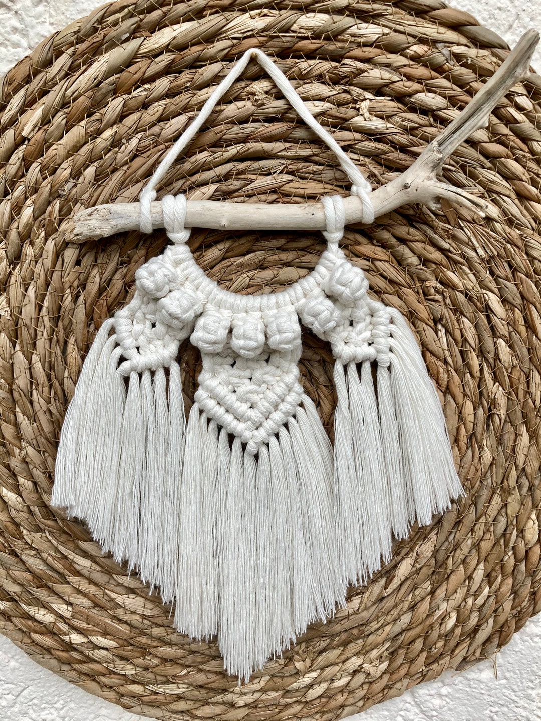 Mini Macrame Wall Art, Macrame Wall Decor, Bohemian Wall Hanging, BOHO ...