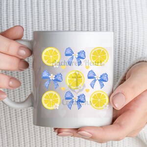 Coquette Lemon Png, Preppy Mama Lemon Glitter Png, Cute Lemon Floral ...
