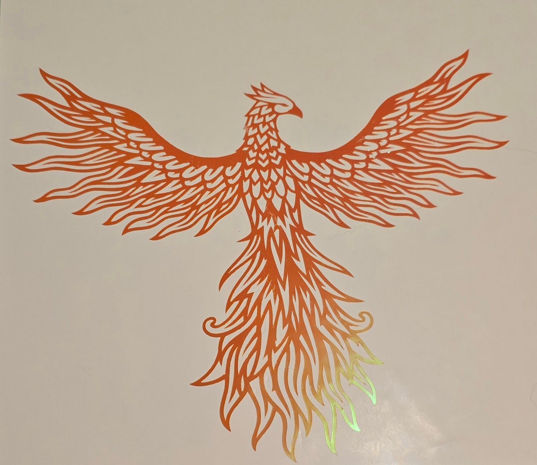 Phoenix Vinyl Decal - Etsy
