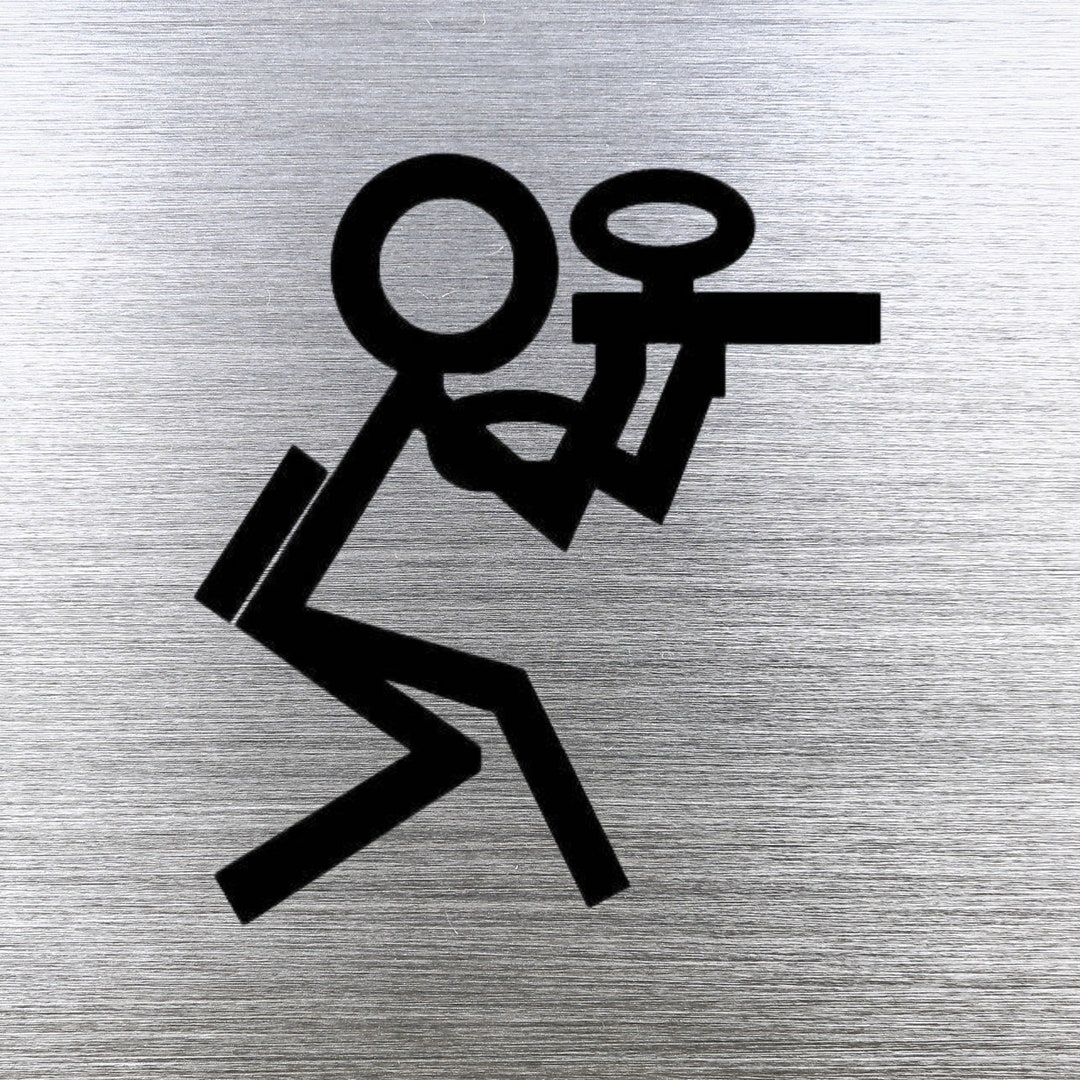 Paintball Vinyl Decal - Etsy
