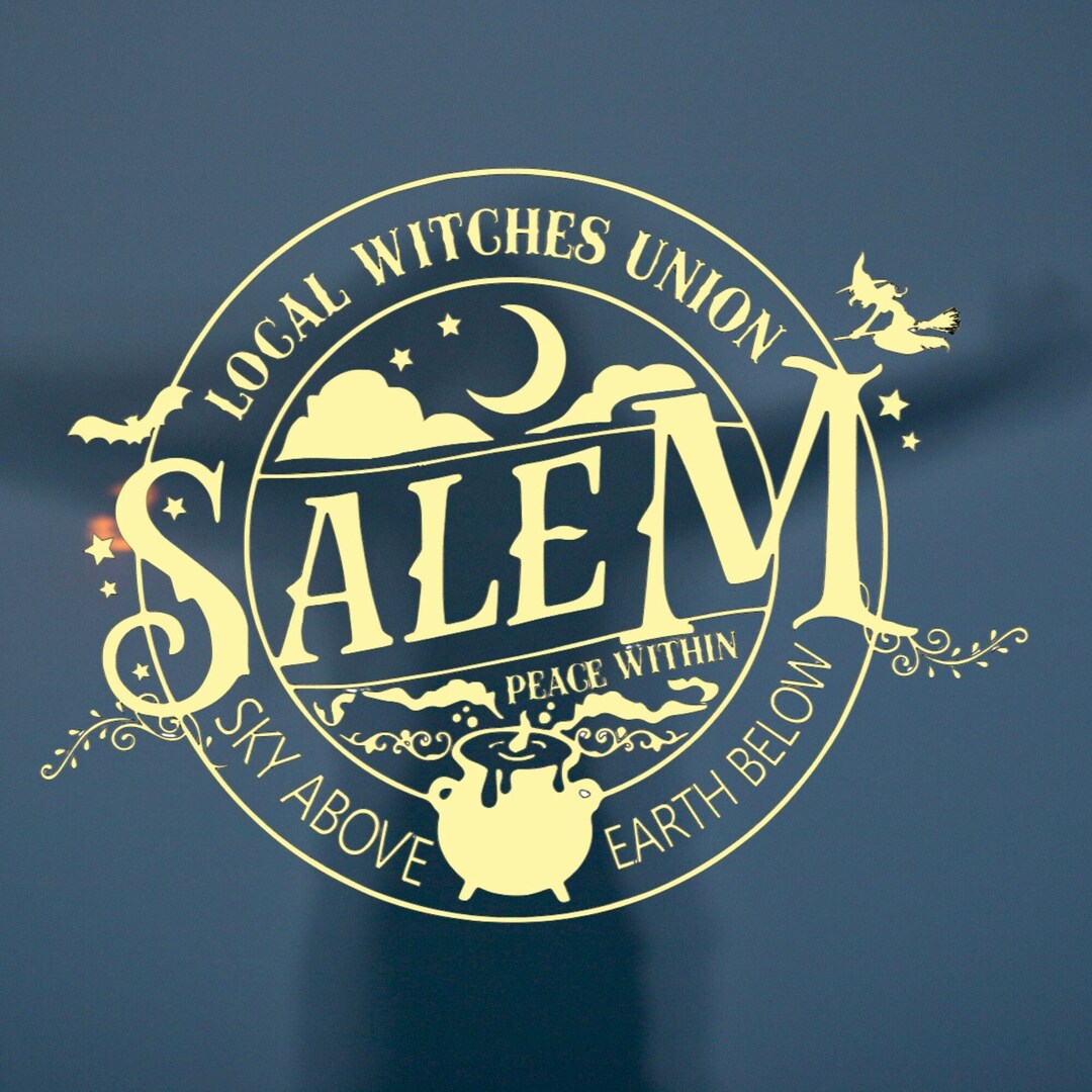 Salem Witches Union Vinyl Decal - Etsy