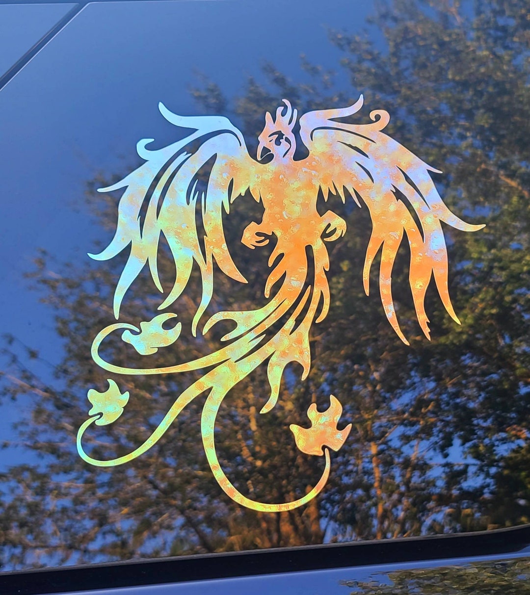 Phoenix Vinyl Decal - Etsy
