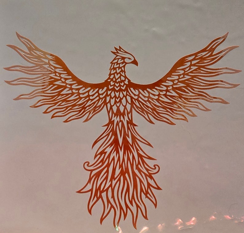 Phoenix Vinyl Decal - Etsy