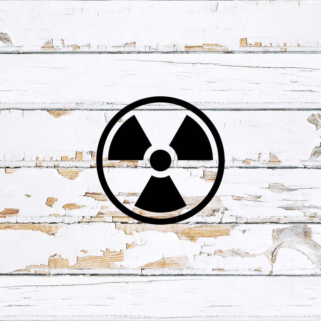 Radioactive/radiation Decal - Etsy