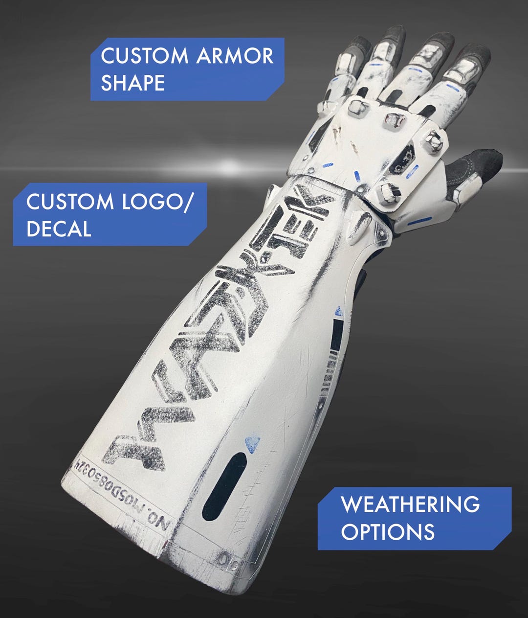 Customizable Cyberpunk Arm and Hand Costume Cosplay LARP Accessory - Etsy